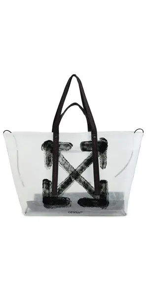 Off-White Heritage Day Off Tote - Transparent/black