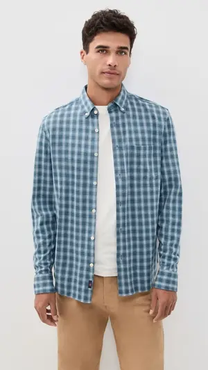 Faherty Brand Coastline Knit Shirt