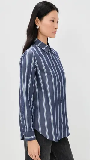 APIECE APART Sodi Wrap Button-up Shirt