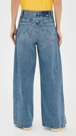 MOTHER Lil Pipe Dream Button Sneak Jeans
