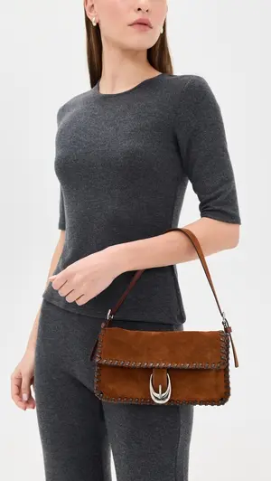 Staud Harlow Suede Bag