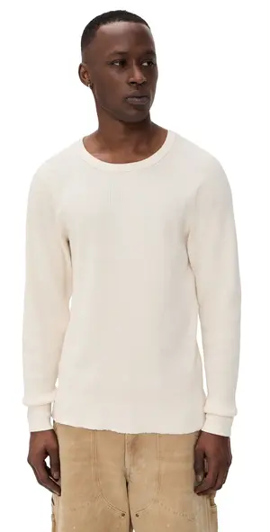 AARON LEVINE Thermal Long Sleeve Shirt