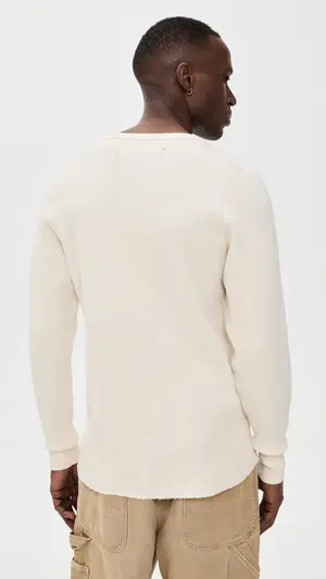 AARON LEVINE Thermal Long Sleeve Shirt