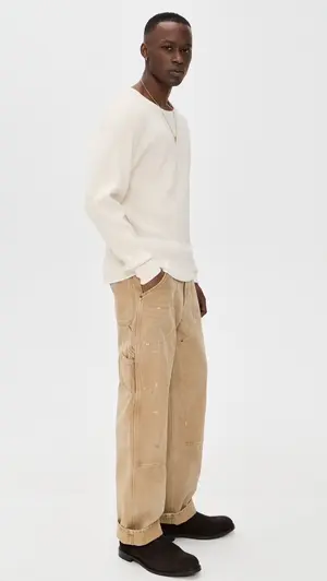 AARON LEVINE Thermal Long Sleeve Shirt