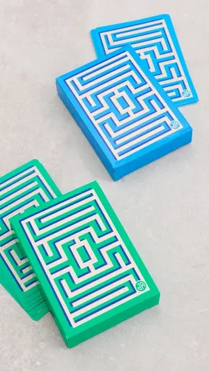 Jonathan Adler Labyrinth Lacquer Card Set