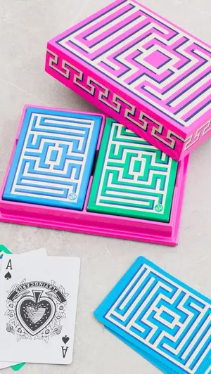 Jonathan Adler Labyrinth Lacquer Card Set