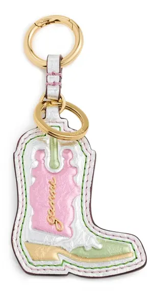 GANNI Western Boot Key Ring - Multicolour