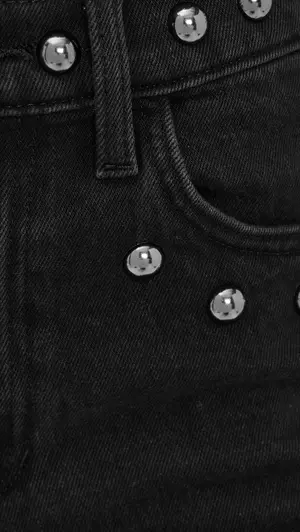 Joe's Jeans The Margot Studded Straight Jeans