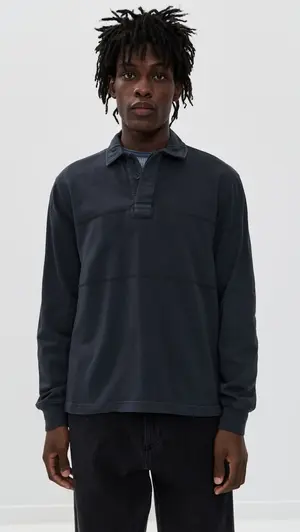 Rag & Bone Washed Rugby Polo