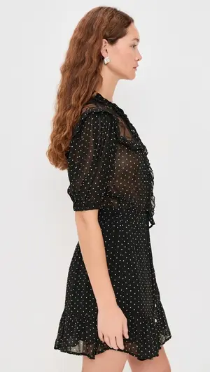 Sea Melody Polka Dot Mini Dress