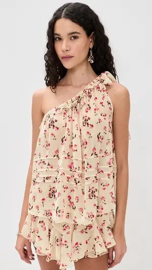 Isabel Marant Loeva One-shoulder Top