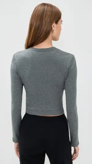 LESET Nando Cardigan - Granite