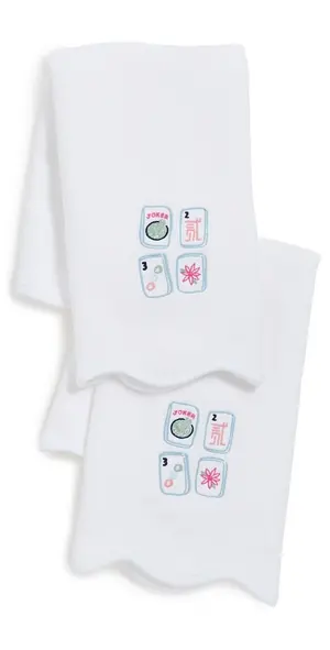 WEEZIE Hand Towel 2-pack - Mahjong
