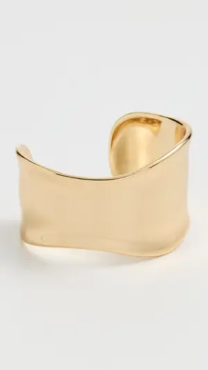 Madewell Chunky Cuff Bracelet - Antique Gold