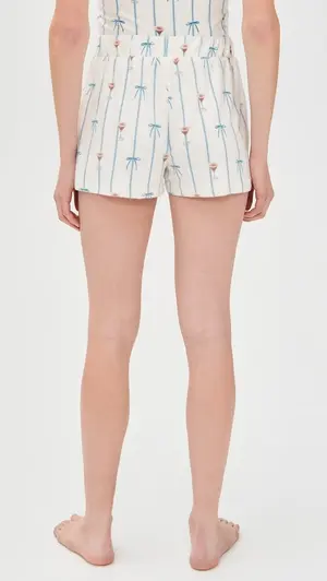 Z Supply Printed Jersey Shorts