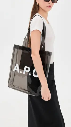 A.p.c. Lou Tote - Lad Anthracite
