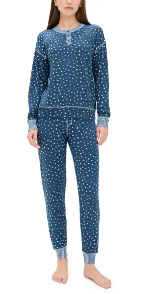 PJ Salvage Cozy Life Pajama Set - Harbor