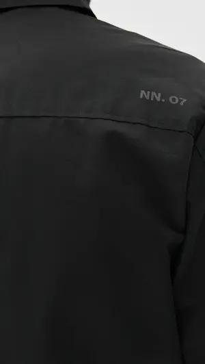 Nn07 Gael Technical Jacket - Black