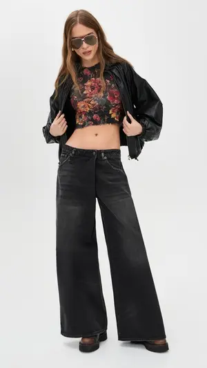 R13 Nico Wrap Jeans