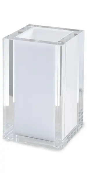 TIZO DESIGN Lucite Toothbrush Holder With Insert