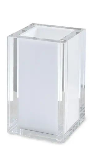 TIZO DESIGN Lucite Toothbrush Holder With Insert