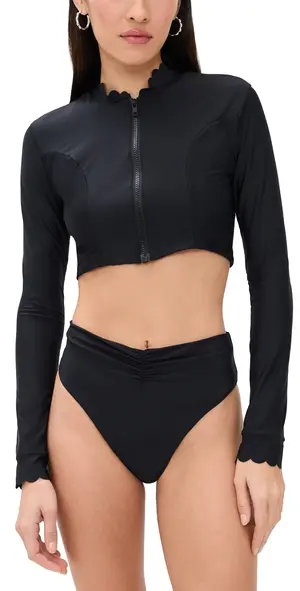 PQ Quinn Sun Top - Black