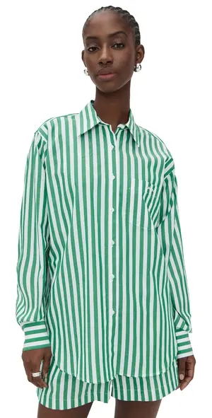 Hunza G Cabana Striped Shirt