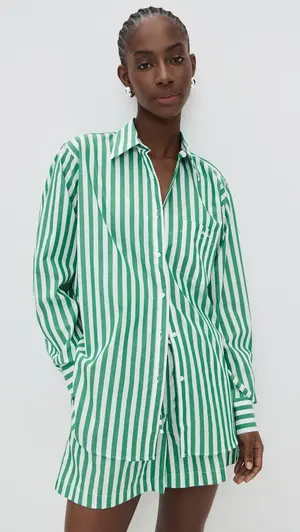 Hunza G Cabana Striped Shirt