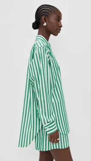 Hunza G Cabana Striped Shirt