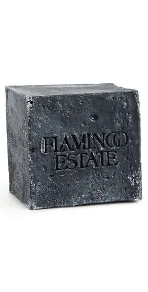 FLAMINGO ESTATE Lavender And Activated Charcoal Soap - Green