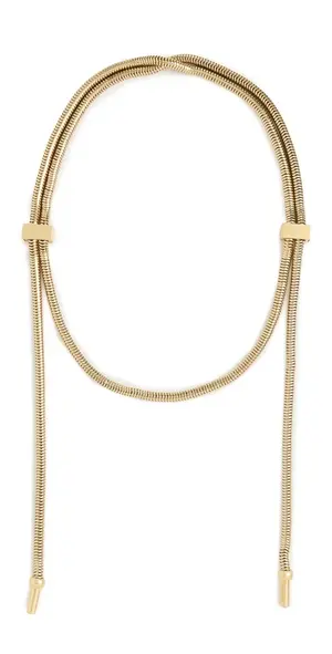 Demarson Laina Necklace - Soft Gold
