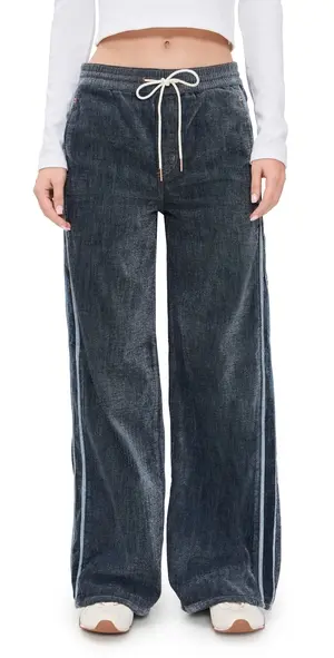 DAZE The Cozy Jean Wide Leg Pull-on Jeans