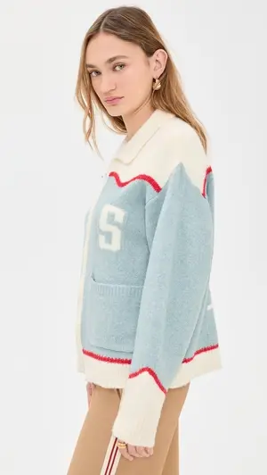 BAILEY ROSE Ski Graphic Cardigan