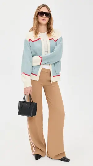 BAILEY ROSE Ski Graphic Cardigan