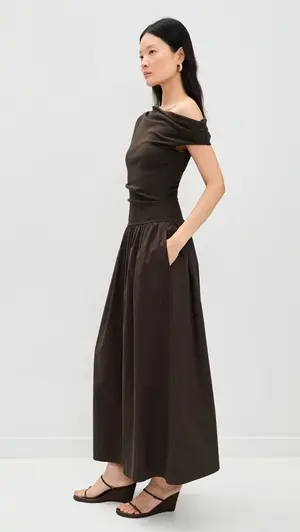 Bec & Bridge Freya Asymmetrical Maxi Dress