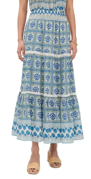 Bell Marni Printed Maxi Skirt