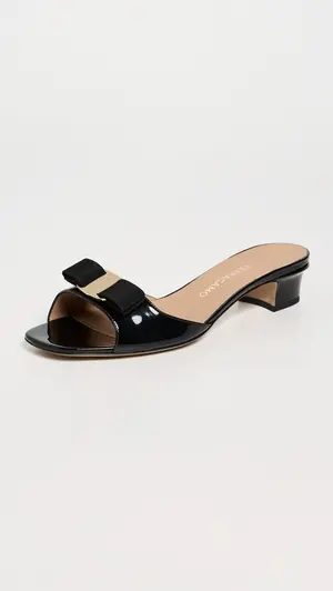 FERRAGAMO Vanilla Bow Sandals