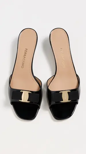 FERRAGAMO Vanilla Bow Sandals