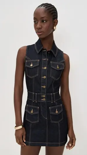 Ramy Brook Jenna Denim Mini Dress