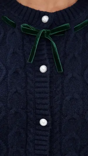 WAYF Signature Cable Knit Cardigan