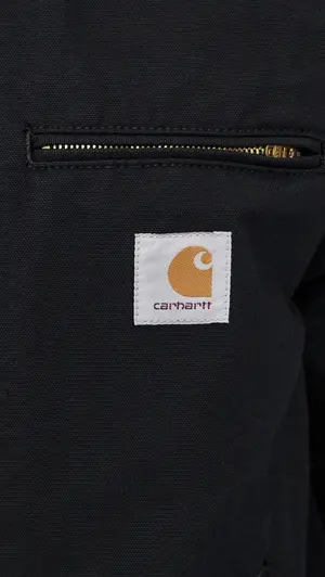 Carhartt Work In Progress Detroit Jacket - Black/rinsed Black