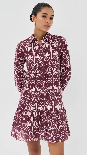 Figue Marcy Printed Mini Dress