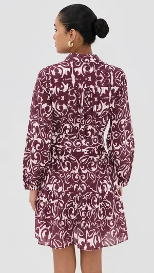 Figue Marcy Printed Mini Dress