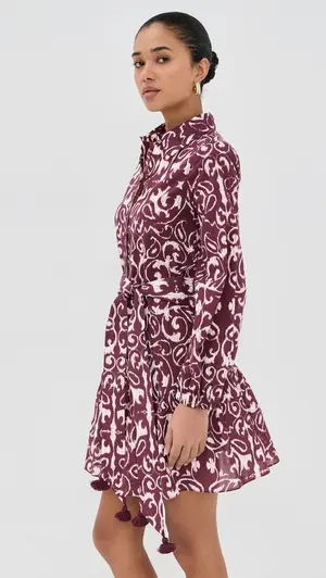 Figue Marcy Printed Mini Dress