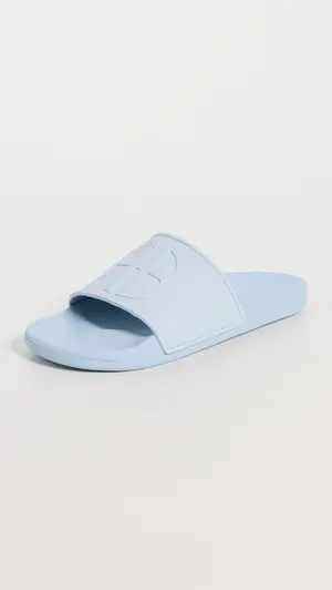 ANINE BING Isla Slides - Pale Blue