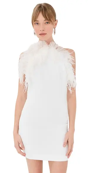 Women's White Feather