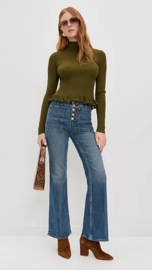 Ulla Johnson Stretch Lou Jeans