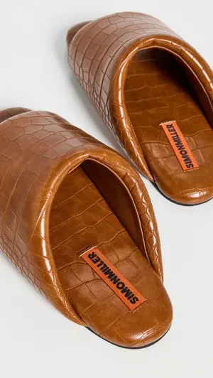 SIMONMILLER Bubble Slides - Chestnut