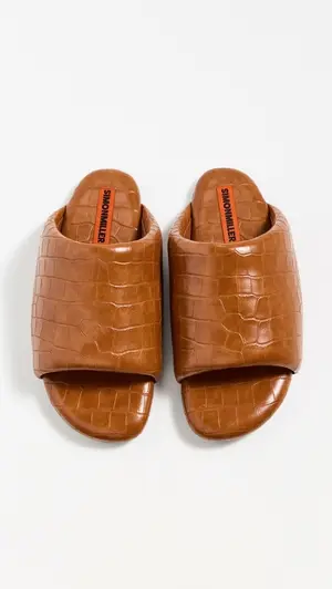 SIMONMILLER Bubble Slides - Chestnut