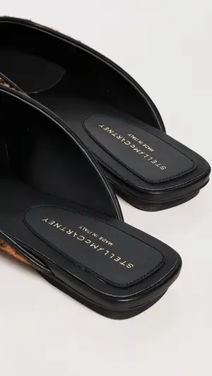 Stella McCartney Backless Velvet Mules